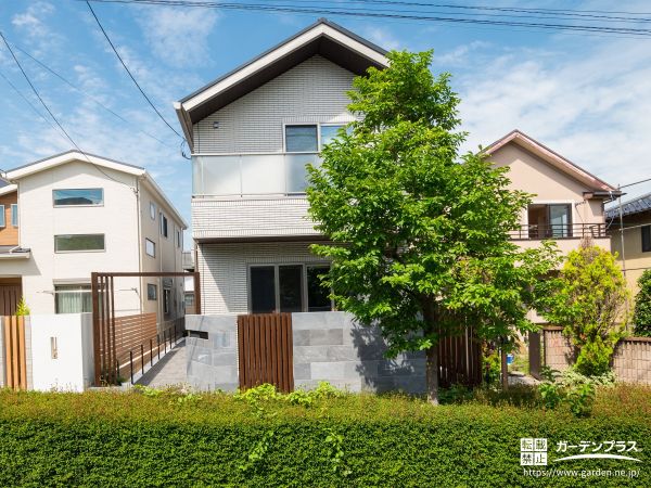 エクステリア ガーデン FelijuフェンスAB YL3型 横ルーバー3 フリーポールタイプ コーナー継手セットE ポール付 1セット T-10