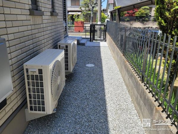 家族への優しさと爽やかな緑を感じられるモダンな新築外構 (No.17298) / 新築外構一式の施工例 | 外構工事のガーデンプラス